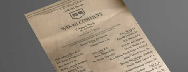 Find out more about the iconic WD-40 brands and its history